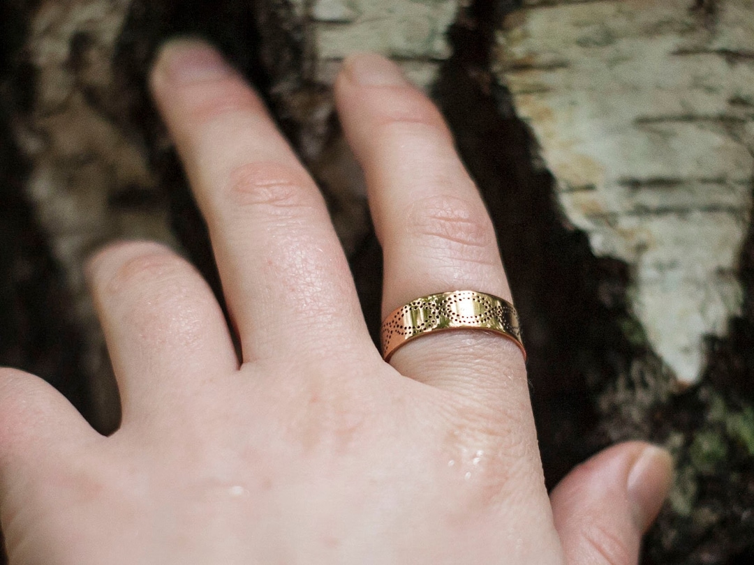 Bronze Ring, Medieval Replica, Pagan, Viking, Slavic Ring, Middle Ages ...