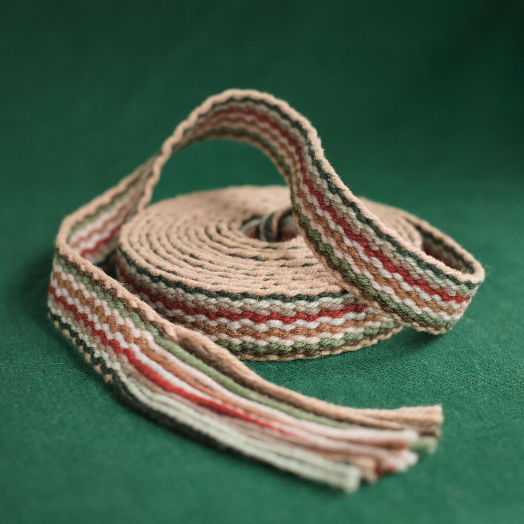 Krajka, Viking Tunic Trim, Renaissance Fair Trim, Viking Ribbon ...