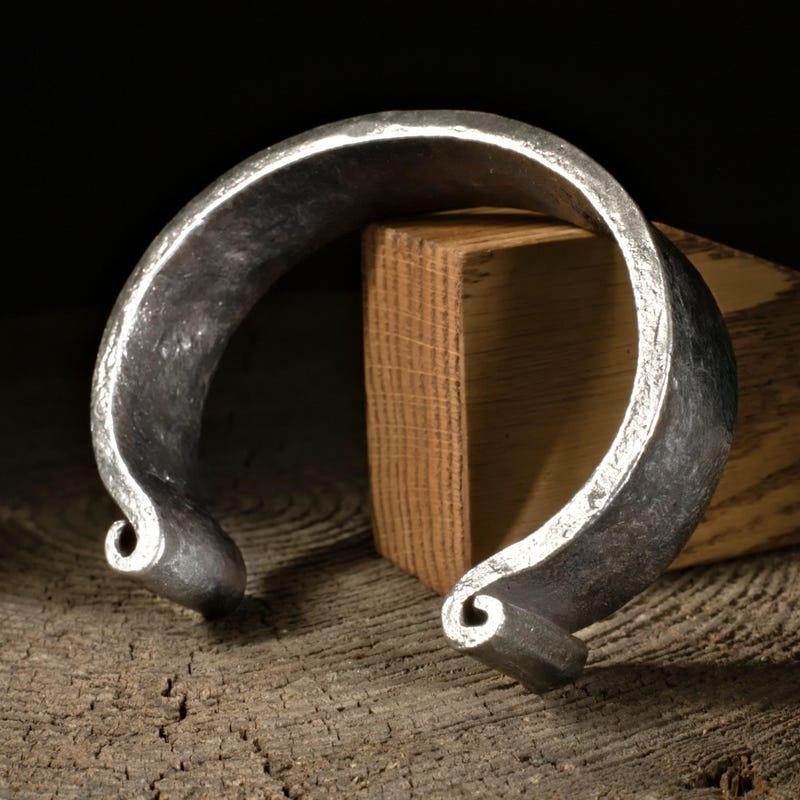 Hand Forged Bracelet - Etsy