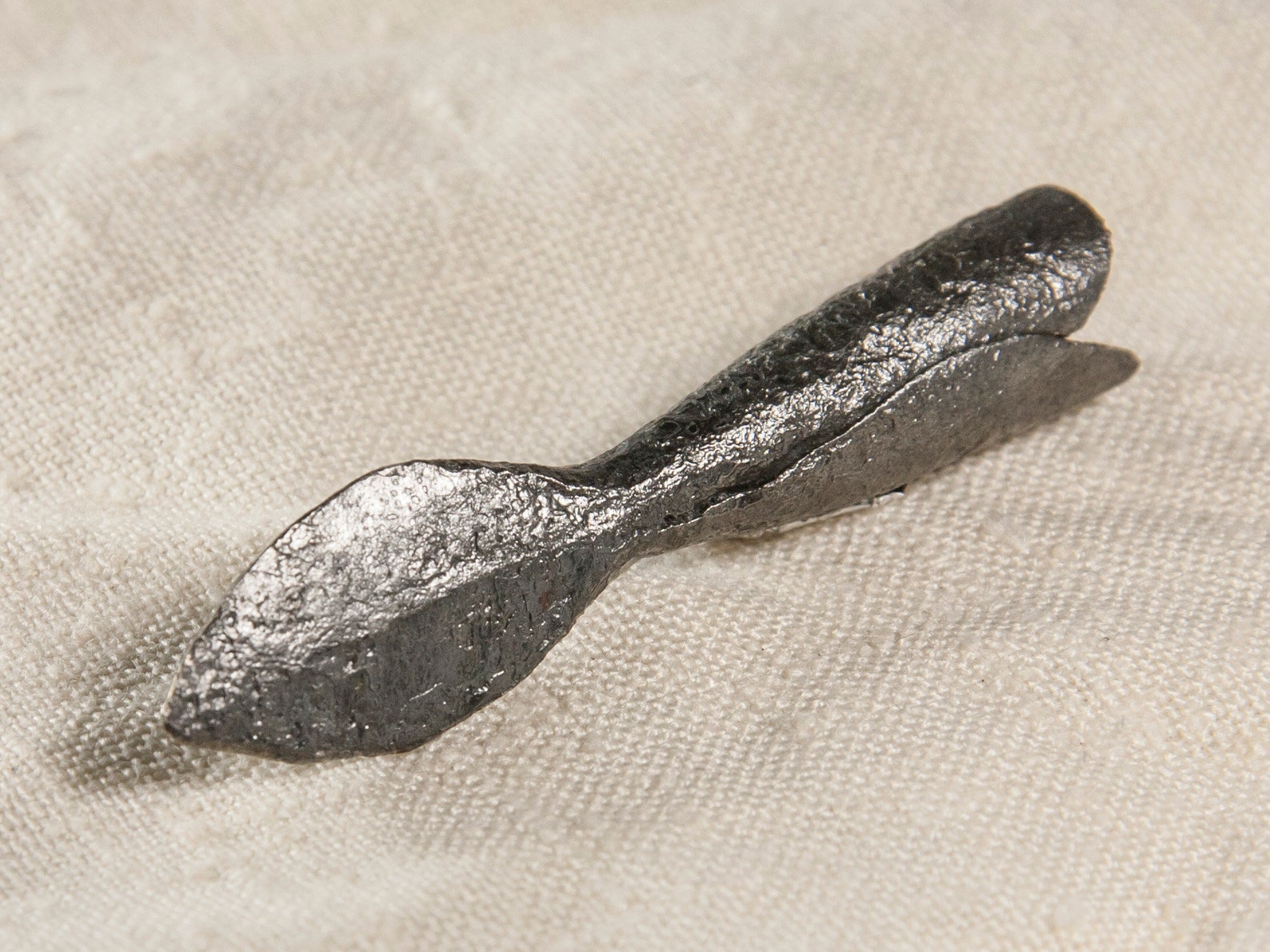 Hand Forged Arrowhead, Viking Arrowhead, Medieval Replica, Leaf-shaped ...