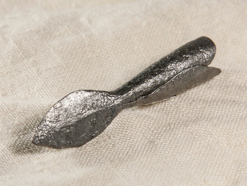 Hand Forged Arrowhead, Viking Arrowhead, Medieval Replica, Leaf-shaped ...