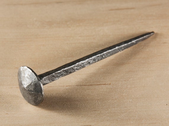 Hand Forged Iron Nail Medieval Style Nail Decorative | Etsy