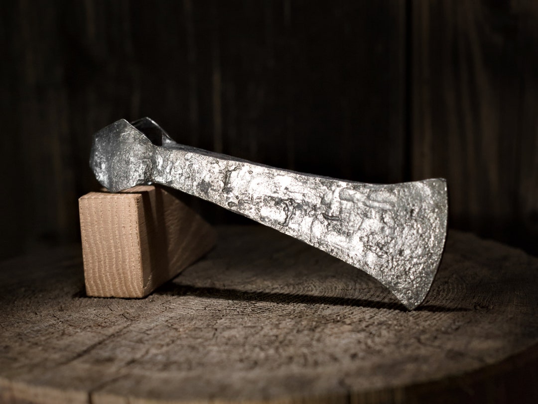 Medieval Axe Head, Viking Axe Replica, Handforged Axe Head, Viking ...
