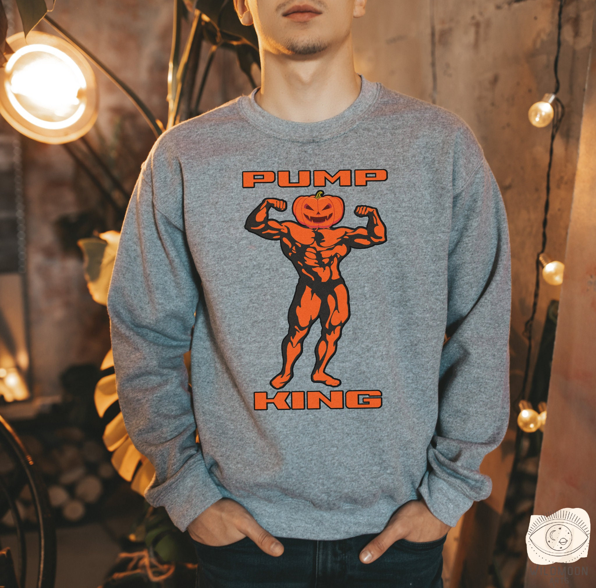 Pump King Png, Halloween Png Designs, Digital Designs,retro Sublimation,workout Png,halloween ...