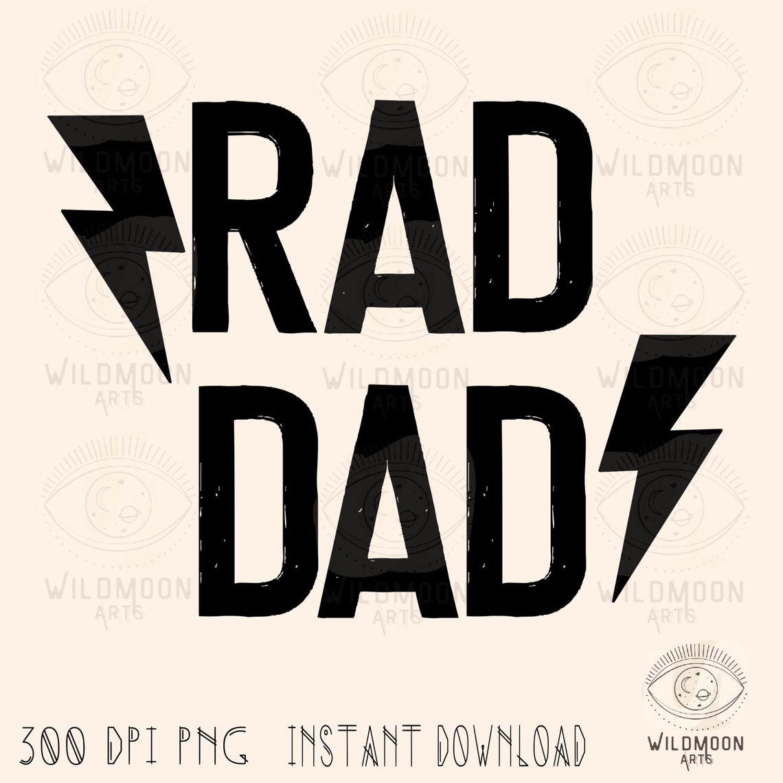 Rad Dad PNG, Sublimation Designs, Dad Shirt Designs, Retro Png, Dad ...