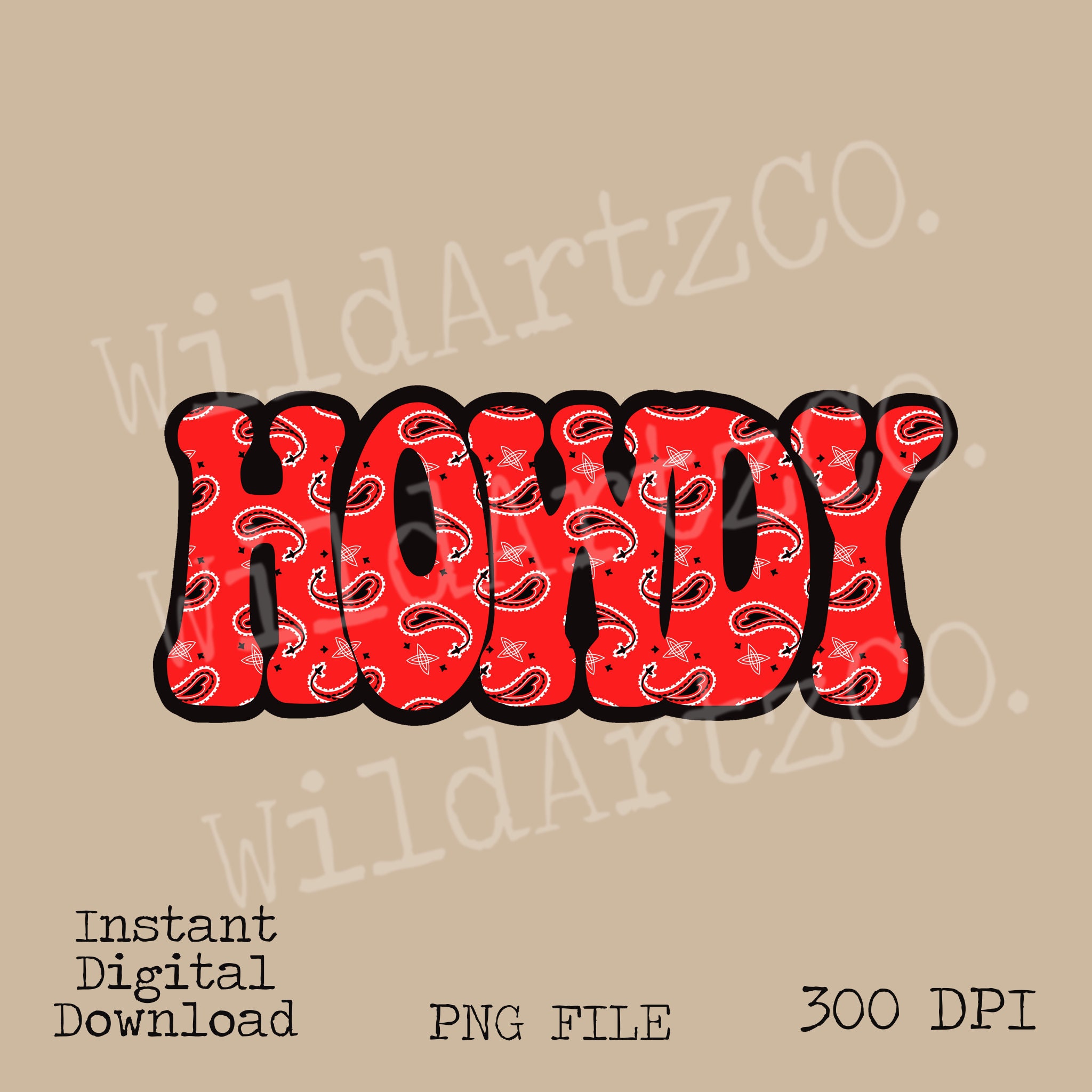 Howdy PNG, Sublimation Designs, Boho Sticker Designs, Western Designs ...
