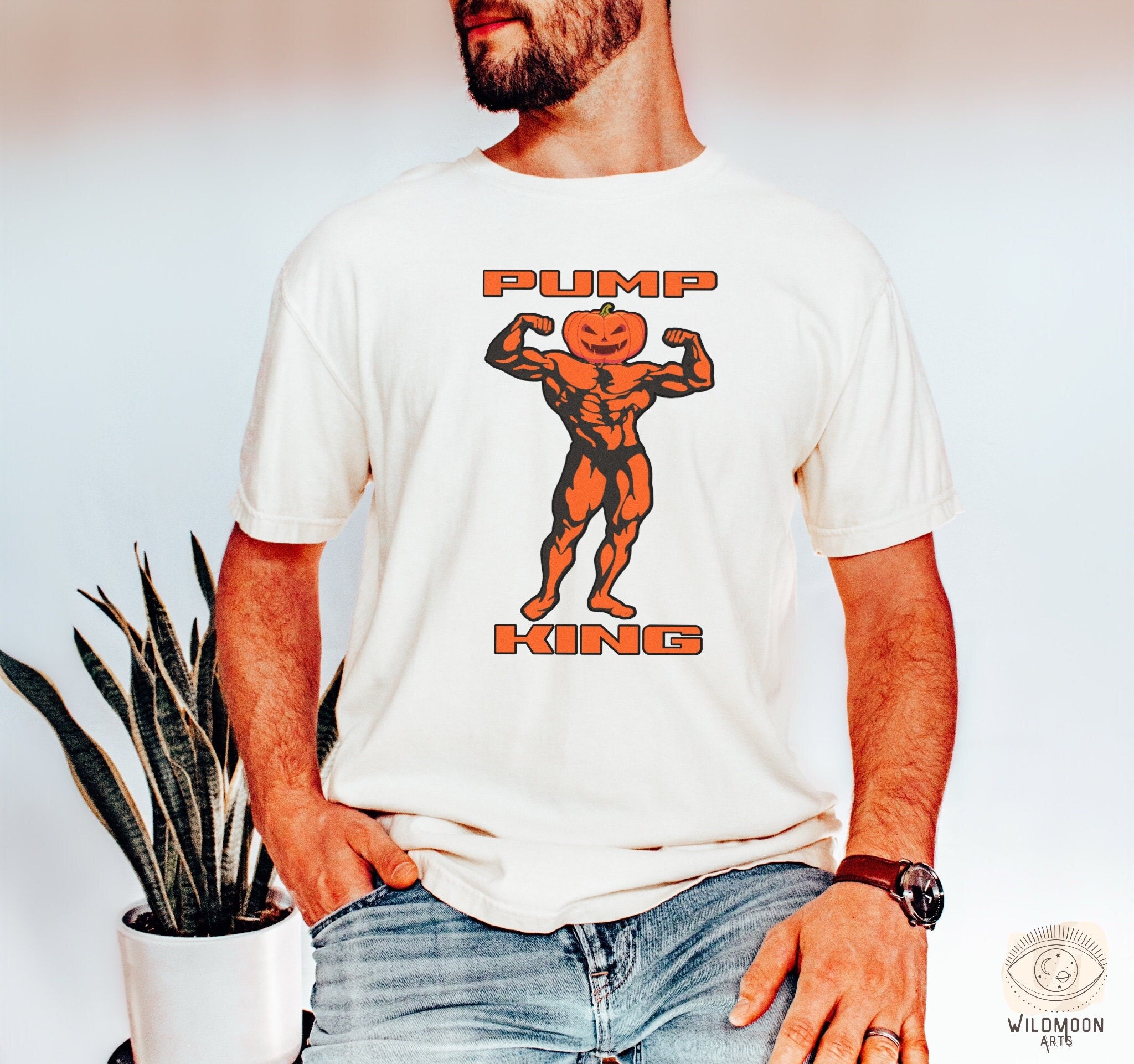 Pump King Png, Halloween Png Designs, Digital Designs,retro Sublimation ...