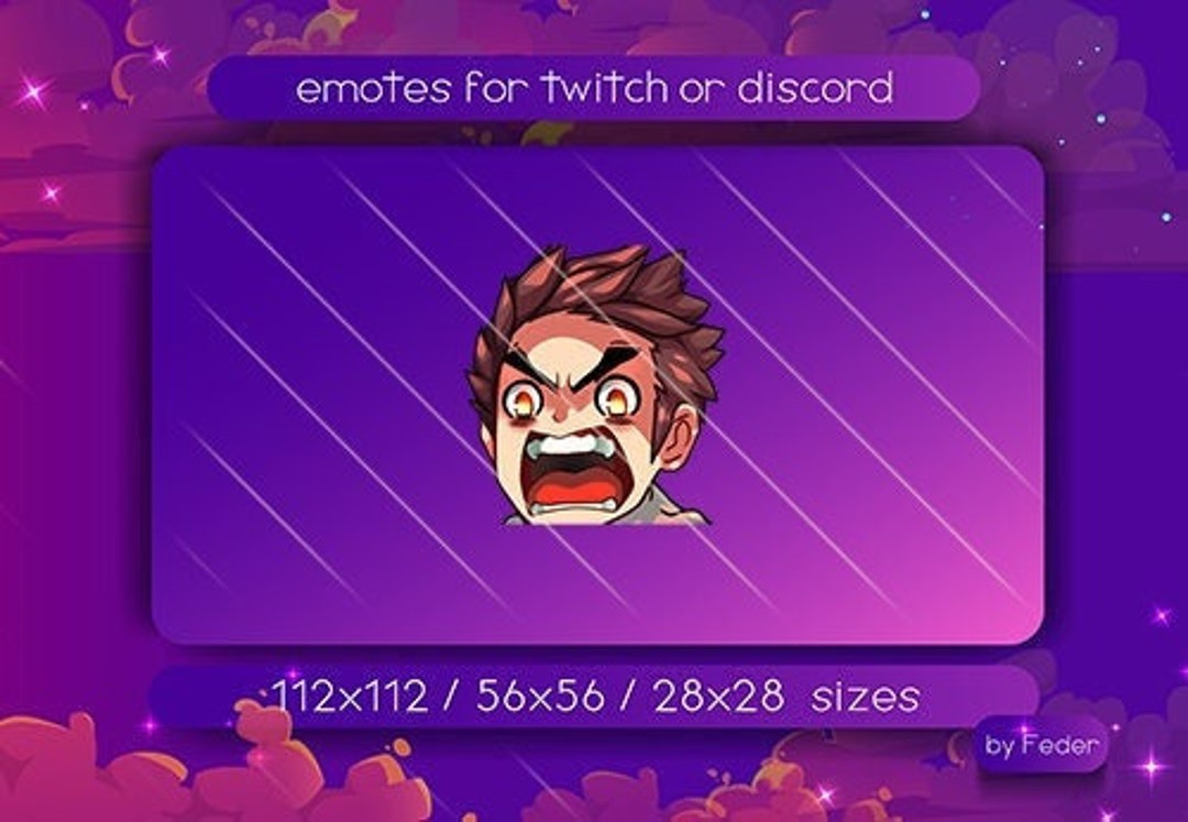 Rage Emote for Streaming/discord - Etsy