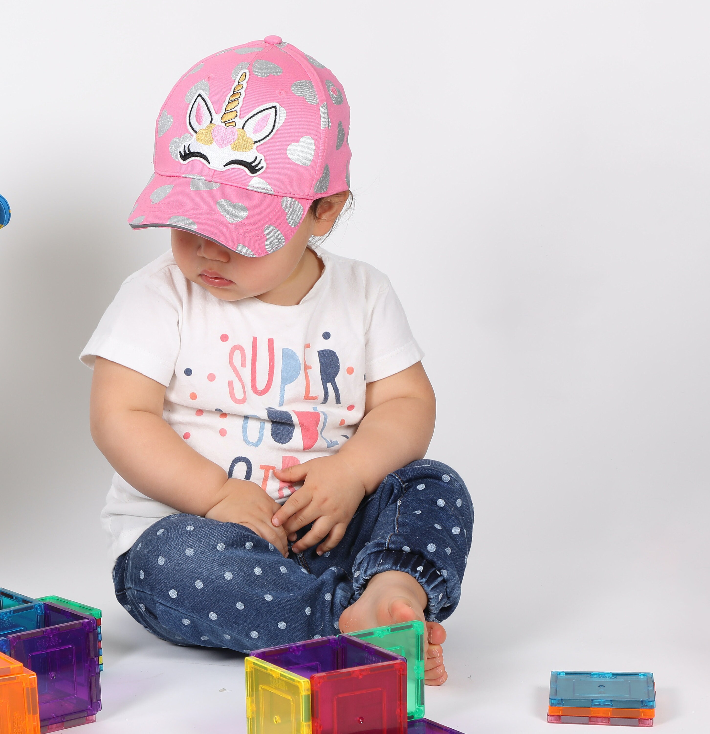 Kids Cotton Baseball Hat-classic Fit Girls and Boys-toddler Ball Cap ...