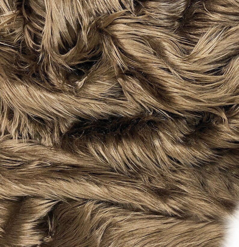 Eovea Shaggy Faux Fur Fabric Swatch/sample Listing for All - Etsy