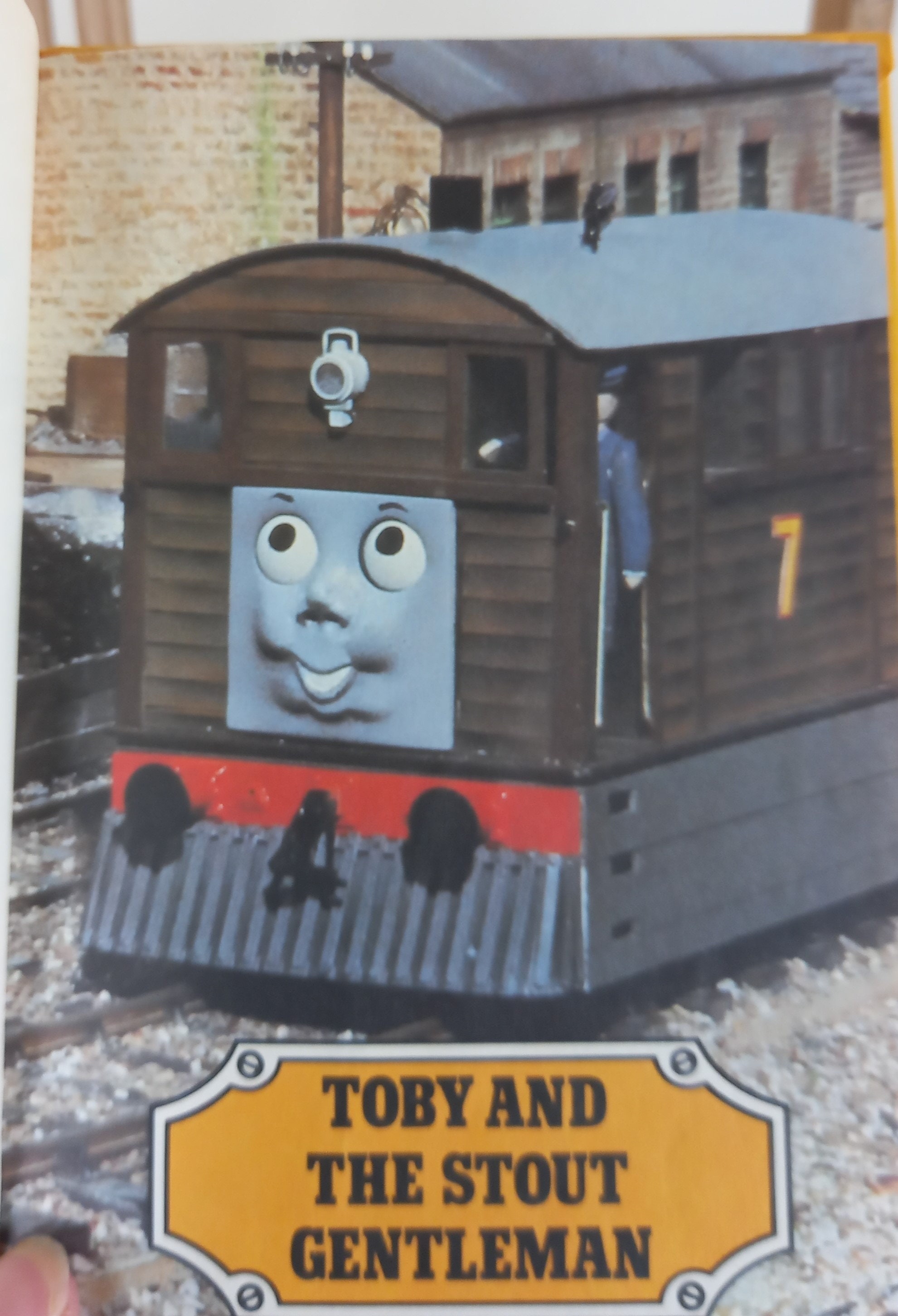 Vintage 1985 Thomas the Tank Engine and Friends Toby & the Stout ...