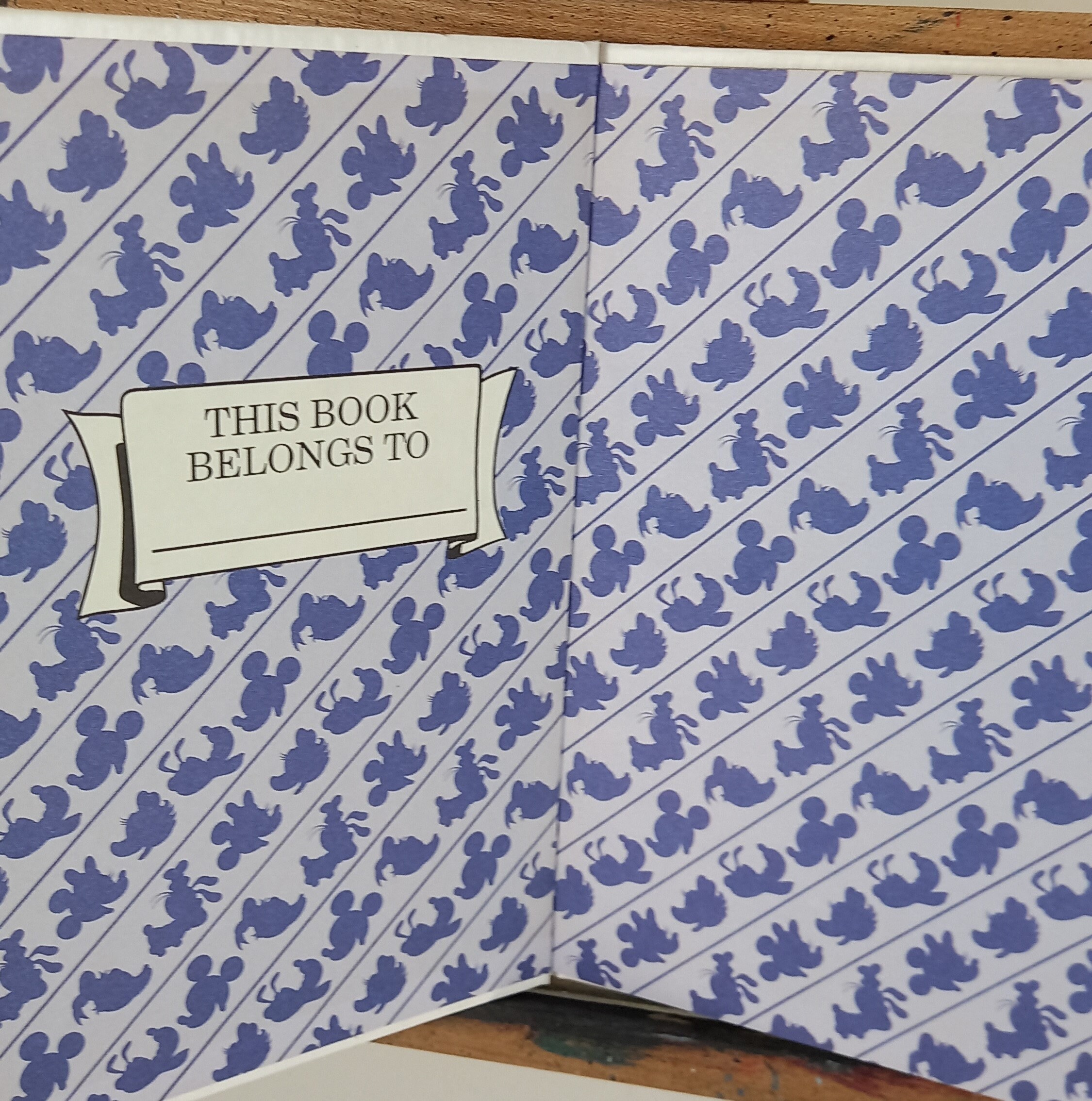 Vintage 1988 Disney Rhyming Reader Where's Scampdisney Rhyming Reader ...