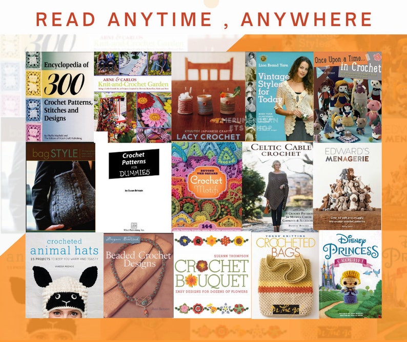 Crocheting 101 Learning Material | Crochet Pattern Book | Instant ...
