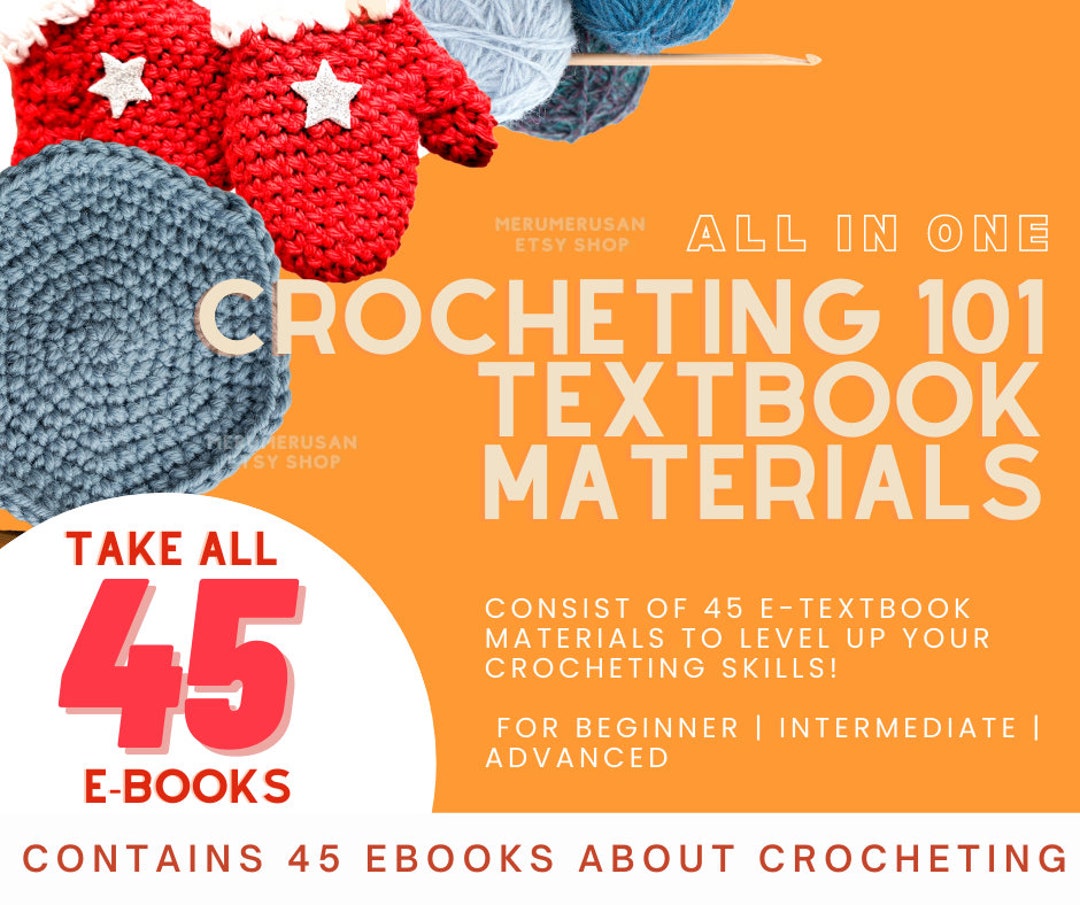 Crocheting 101 Learning Material | Crochet Pattern Book | Instant ...