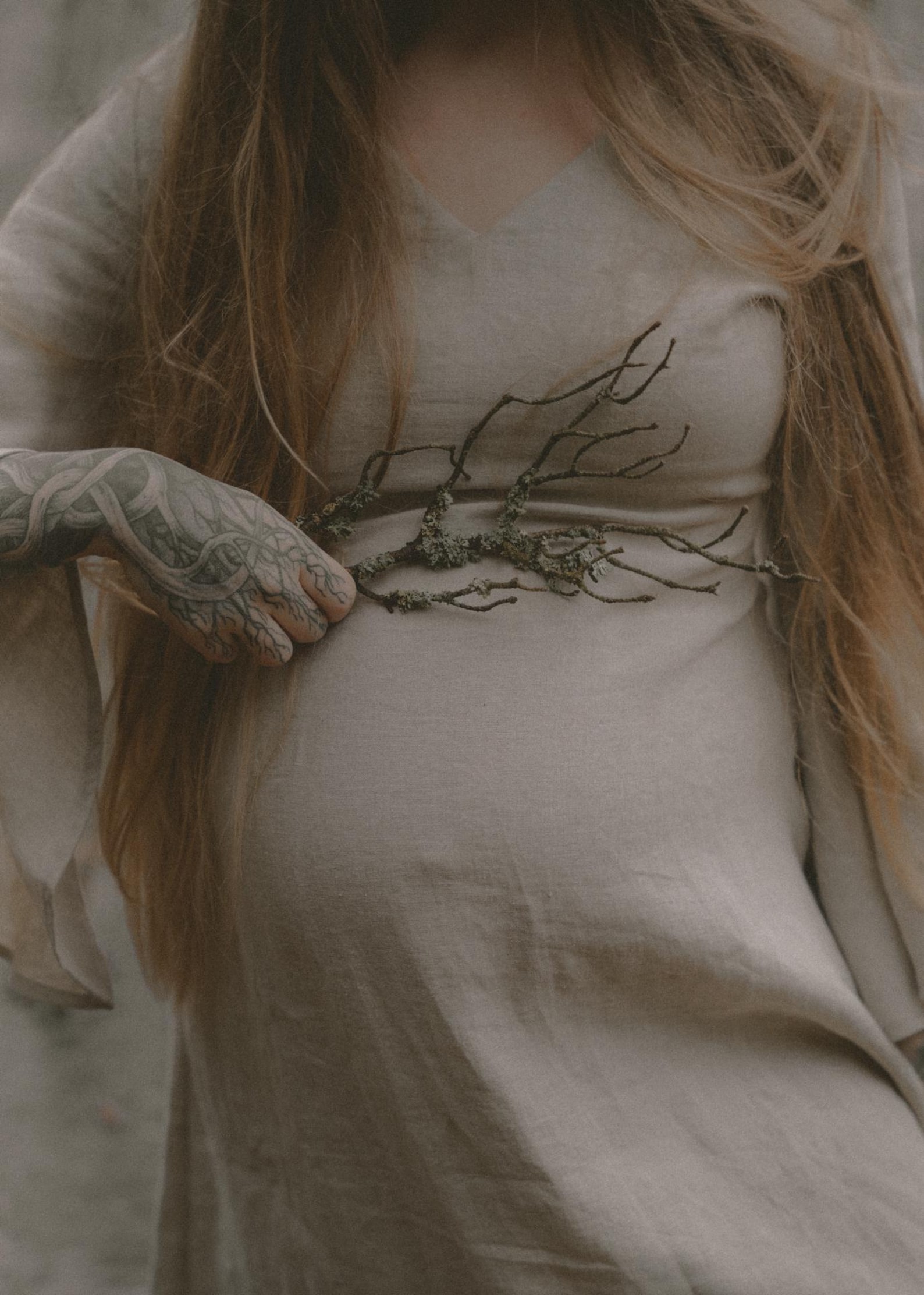 Cottage Core Dress, Long Linen Dress, Goddess Dress, Medieval Dress ...