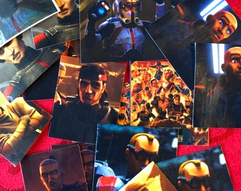 Star Wars Bad Batch Holographic Vinyl Stickers laptops//party Favors ...
