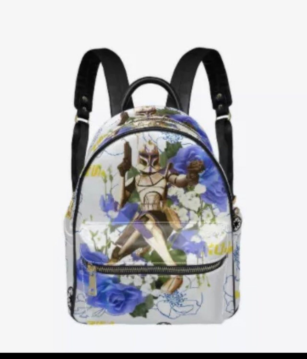 Star Wars Captain Rex Backpack Pleather Purse Blue Roses / Republic ...