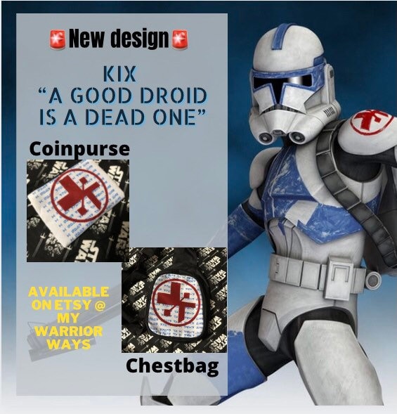 Star Wars Clone Wars Clone Trooper Kix A Good Droid is a Dead - Etsy