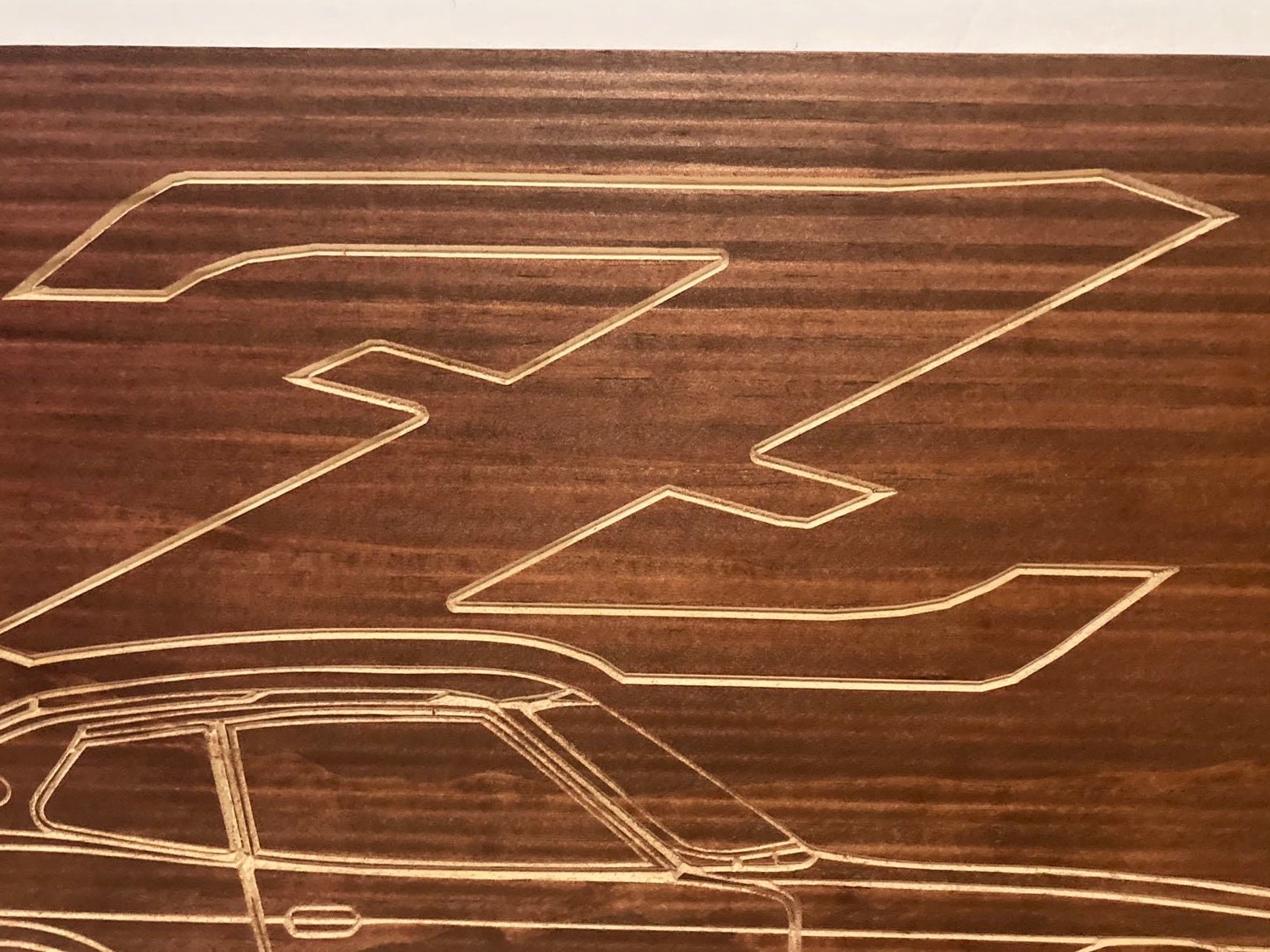 Datsun 240Z 260Z 280Z 22 Wood Wall Sign 1969-1973 S30 Line Drawing for ...