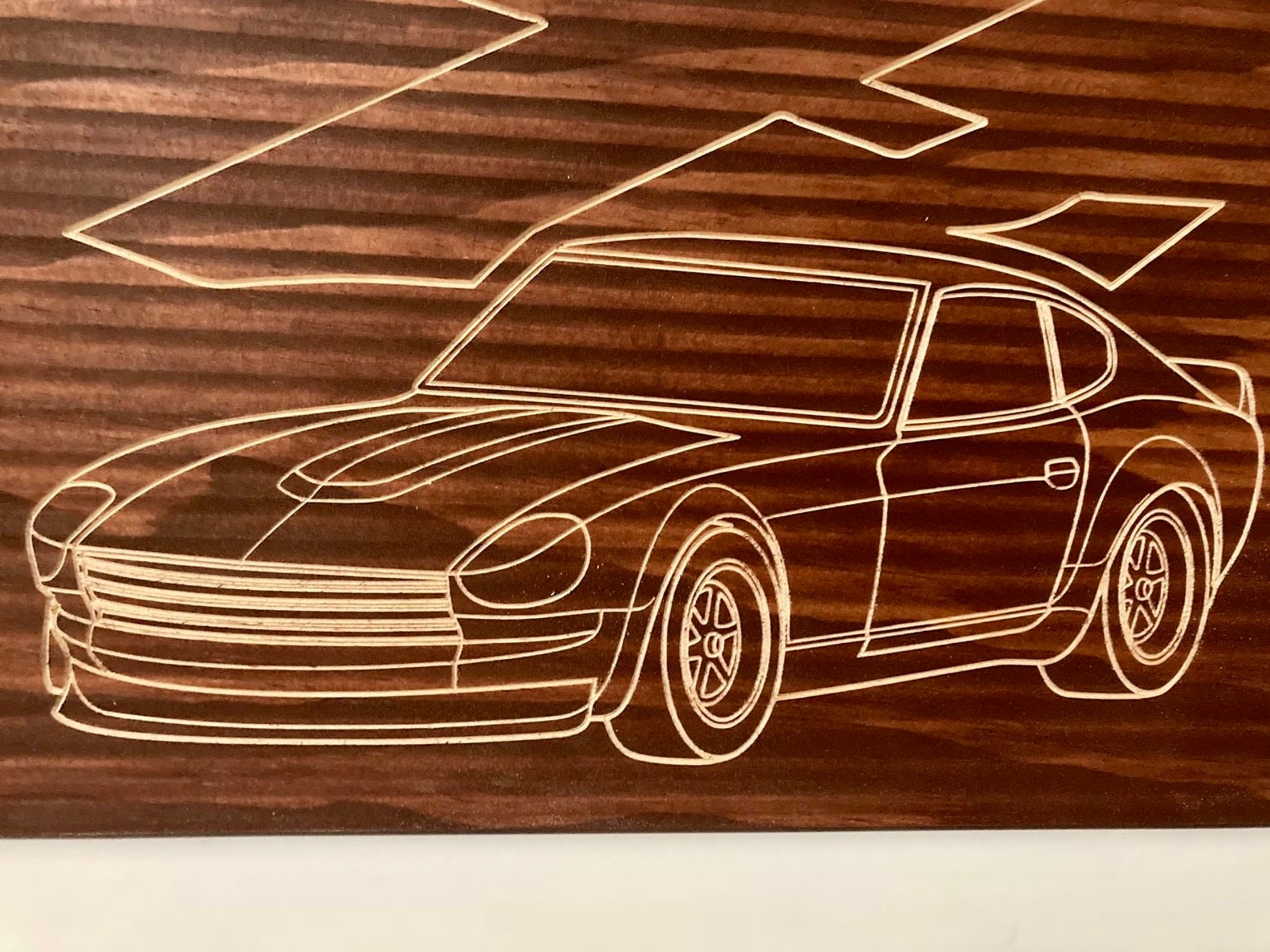 Datsun 240Z 260Z 280Z CUSTOM RACER COUPE Wood Wall Sign - Etsy