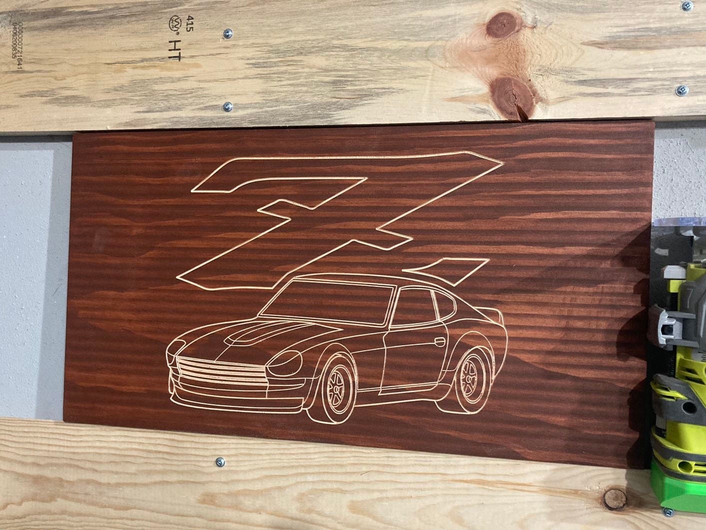 Datsun 240Z 260Z 280Z CUSTOM RACER COUPE Wood Wall Sign - Etsy