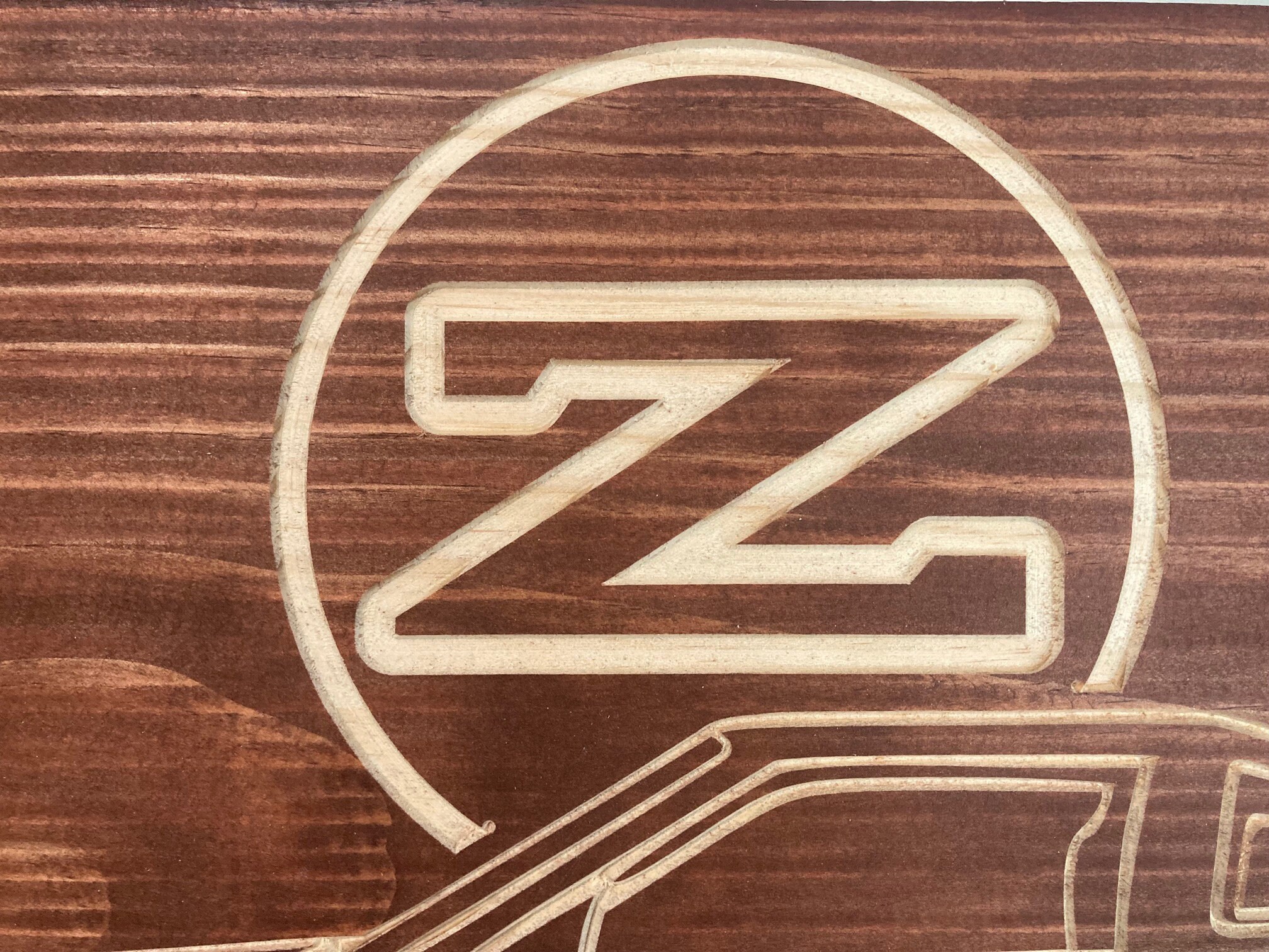 1983-1989 Nissan 300ZX Wood Sign: Z31 Line Art for Garage Decor - Etsy