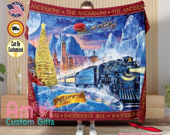 Polar Express Blanket - Etsy