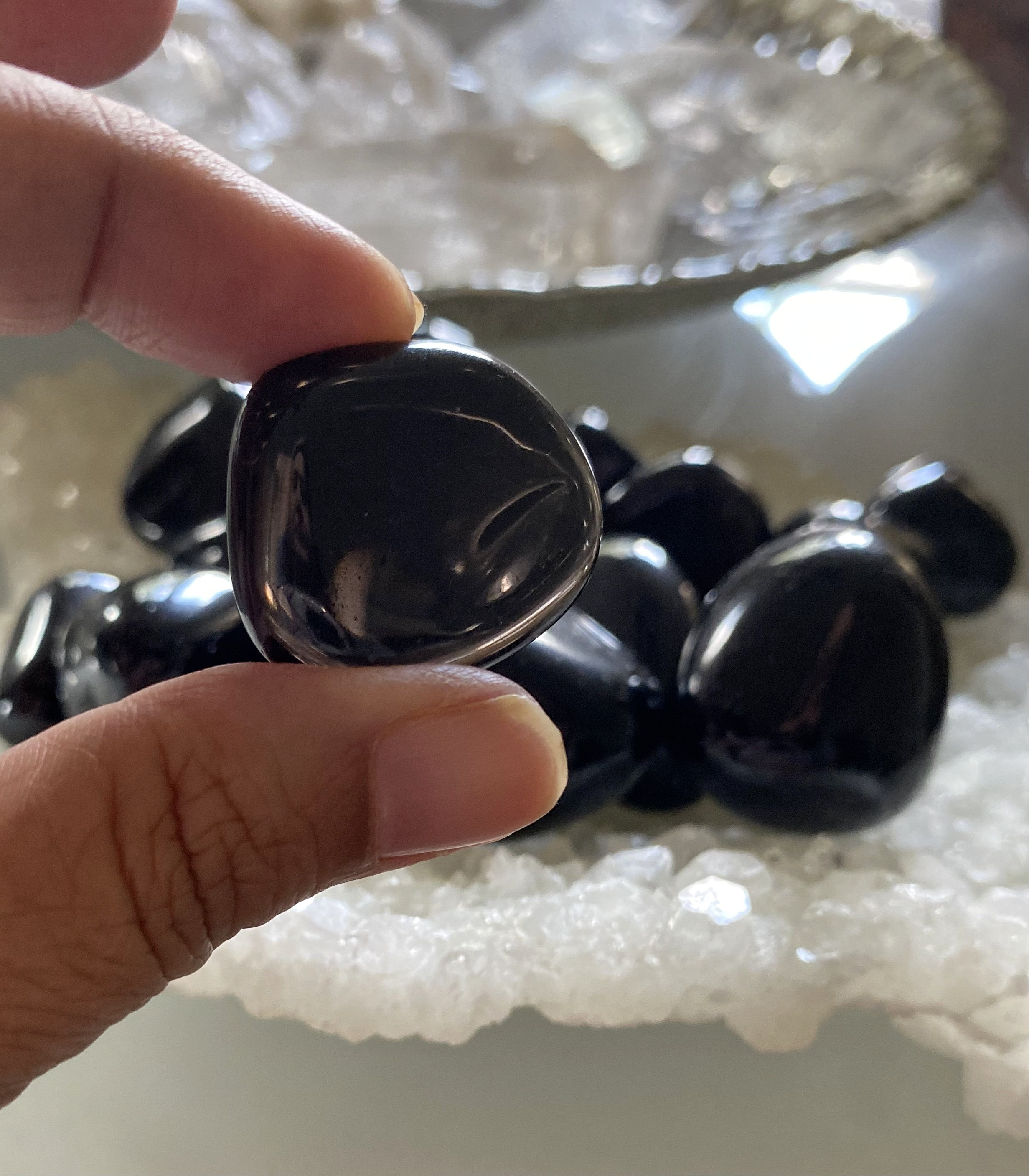 Tumbled Apache Tears, Two Sizes - Etsy