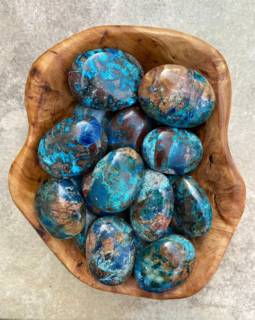 RARE Splendid Shattuckite Palm Stones (you Choose) - Etsy