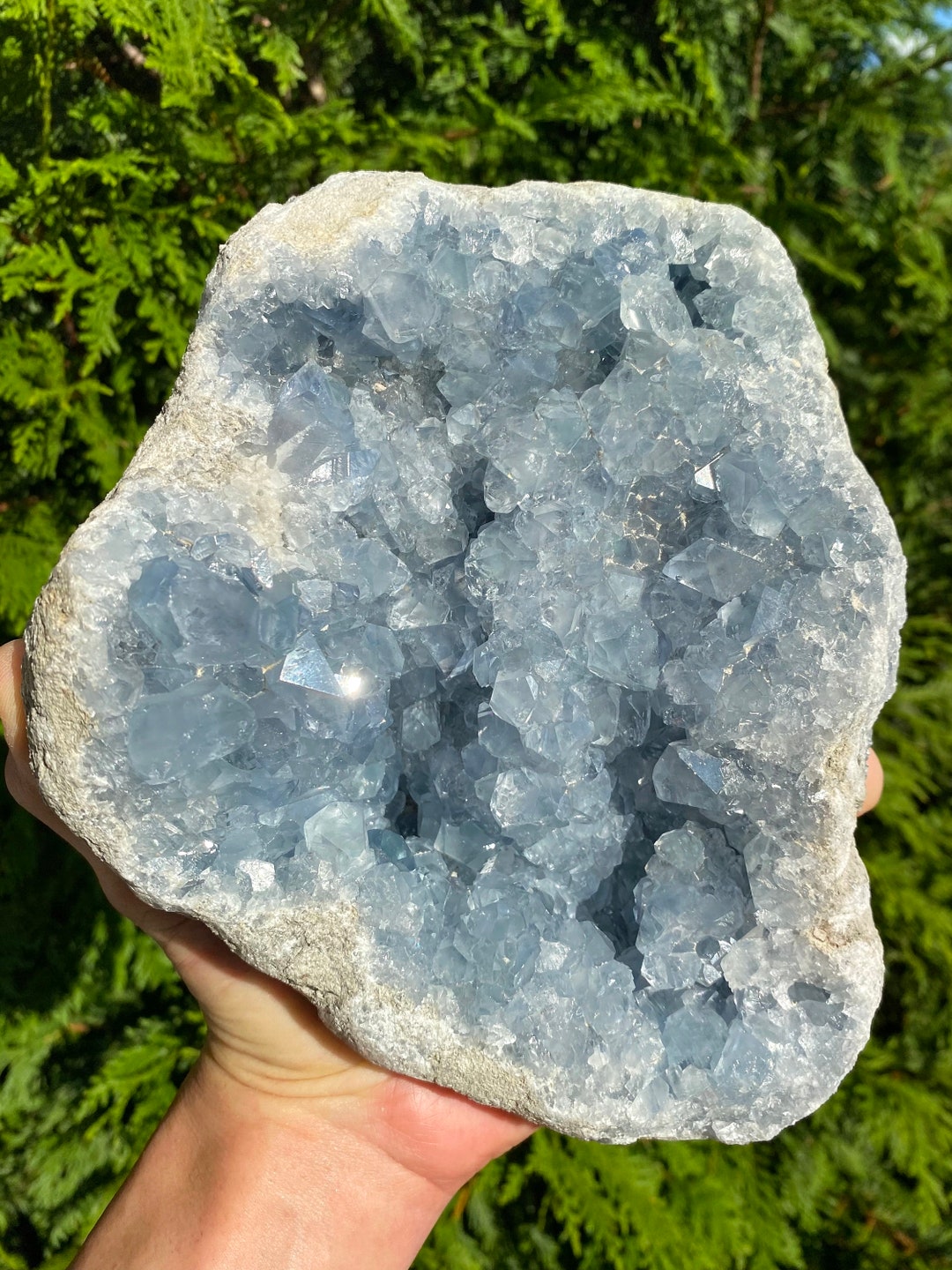 Celestial Celestite Specimen, 9.92 LBS - Etsy