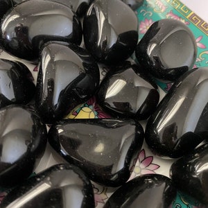 Tumbled Apache Tears, Two Sizes - Etsy