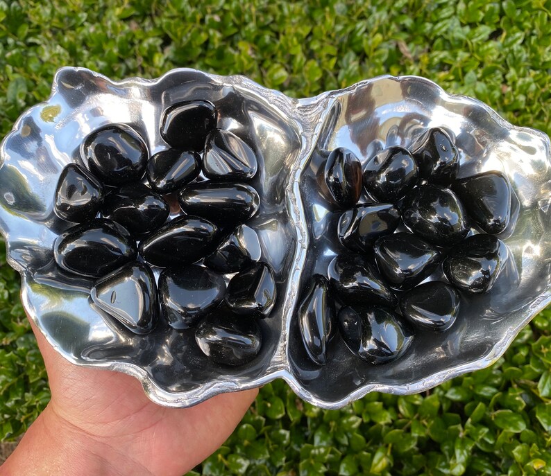 Tumbled Apache Tears, Two Sizes - Etsy