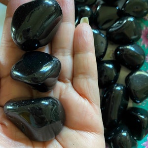 Tumbled Apache Tears, Two Sizes - Etsy