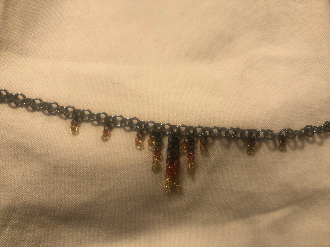 Drip Chain Collar - Etsy