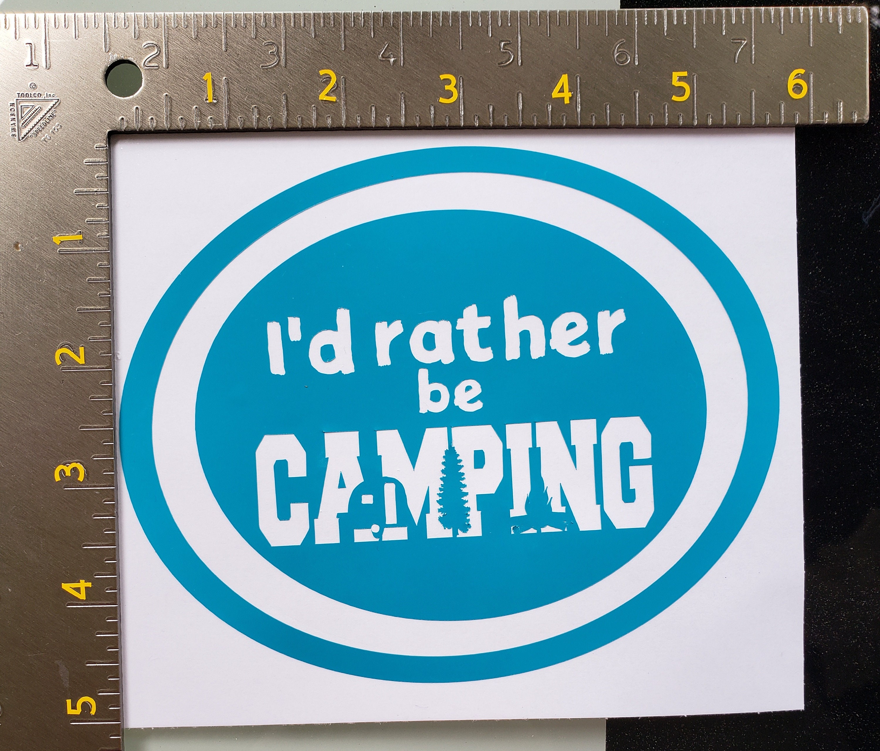 Camping Decal /camping Car Decal /camping Laptop Decal - Etsy