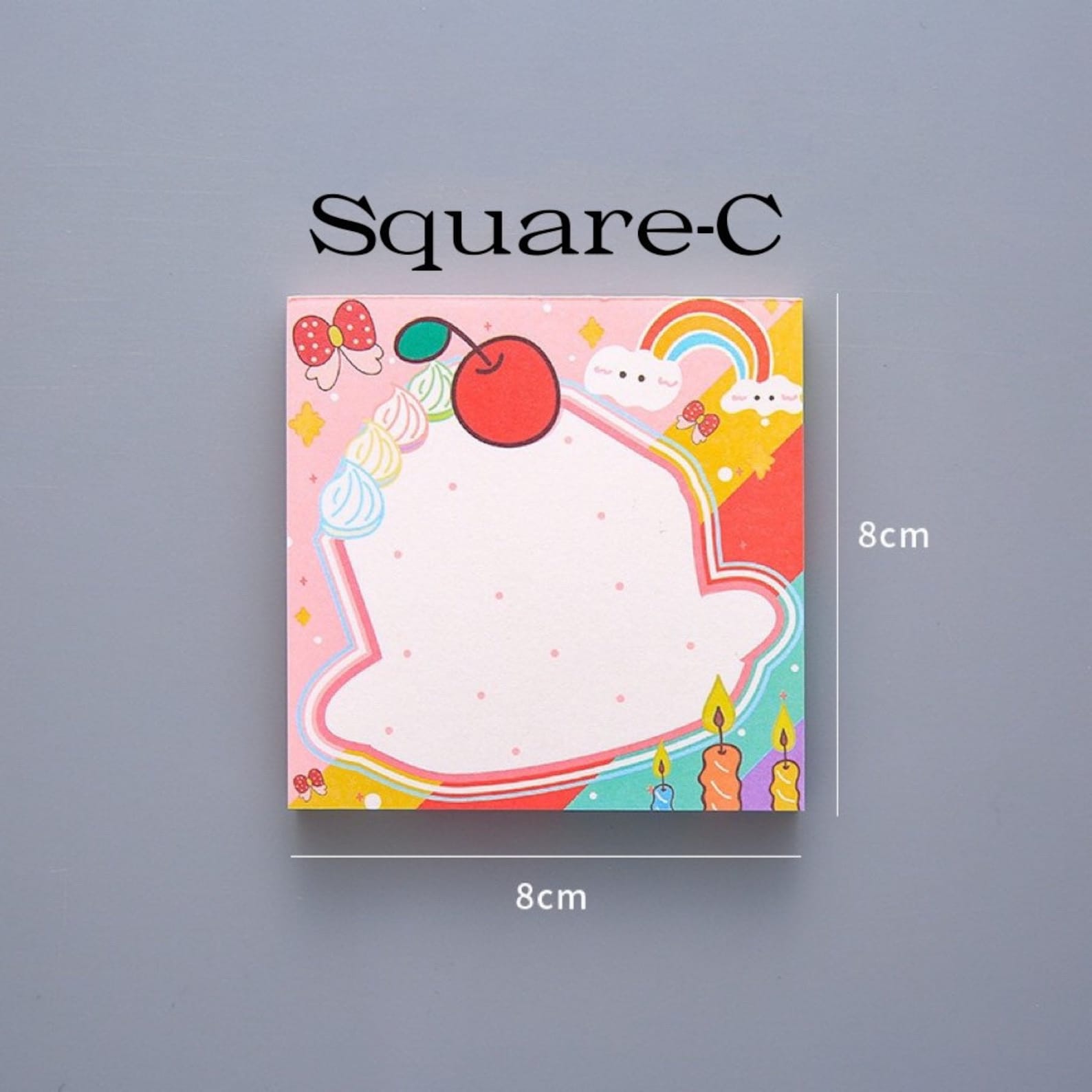 Multi-size Little Animal, Rainbow, Cat, Bear 50/90 Pages Memo Pads ...