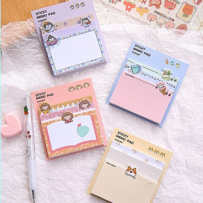 Cartoon Post It Notes - Etsy