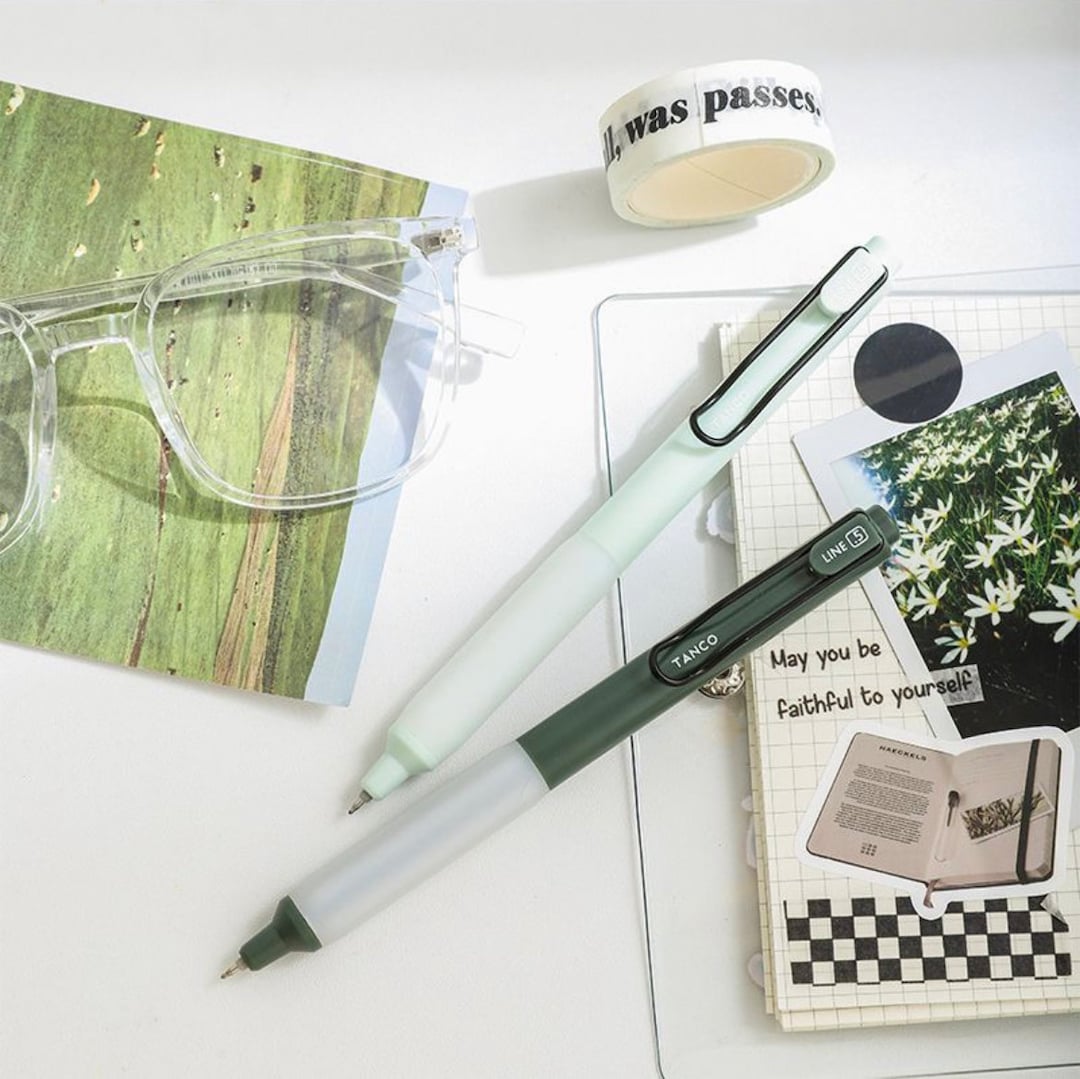 JIWUSHE Tanco Set of 3/6 Black Gel Pen 0.5mm - Etsy