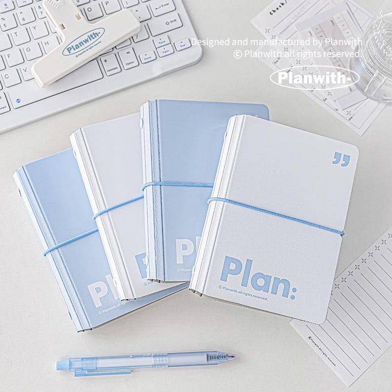 Planwith Pocket Ring Notebook A7/A6 6-ring Binder With Inserts ...
