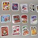 IFM Pack of 46 Asian Food Snack With Cat Decorative Stationery Stickers ...