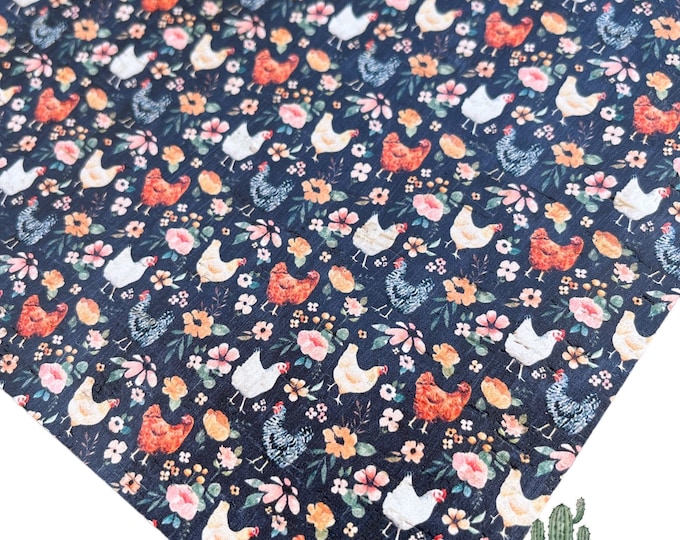 4x6 Double Sided Bronze Chickens Cork on Leather Sheets, Genuine ...