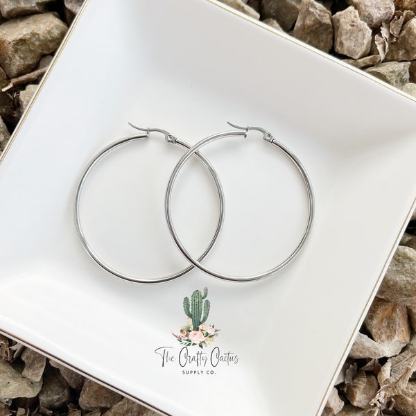 Earring Hoops for Jewelry Making - Etsy