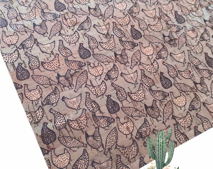 Chickens Premium Cork Sheet With NO Backing,136 Cork Crafting Sheet ...