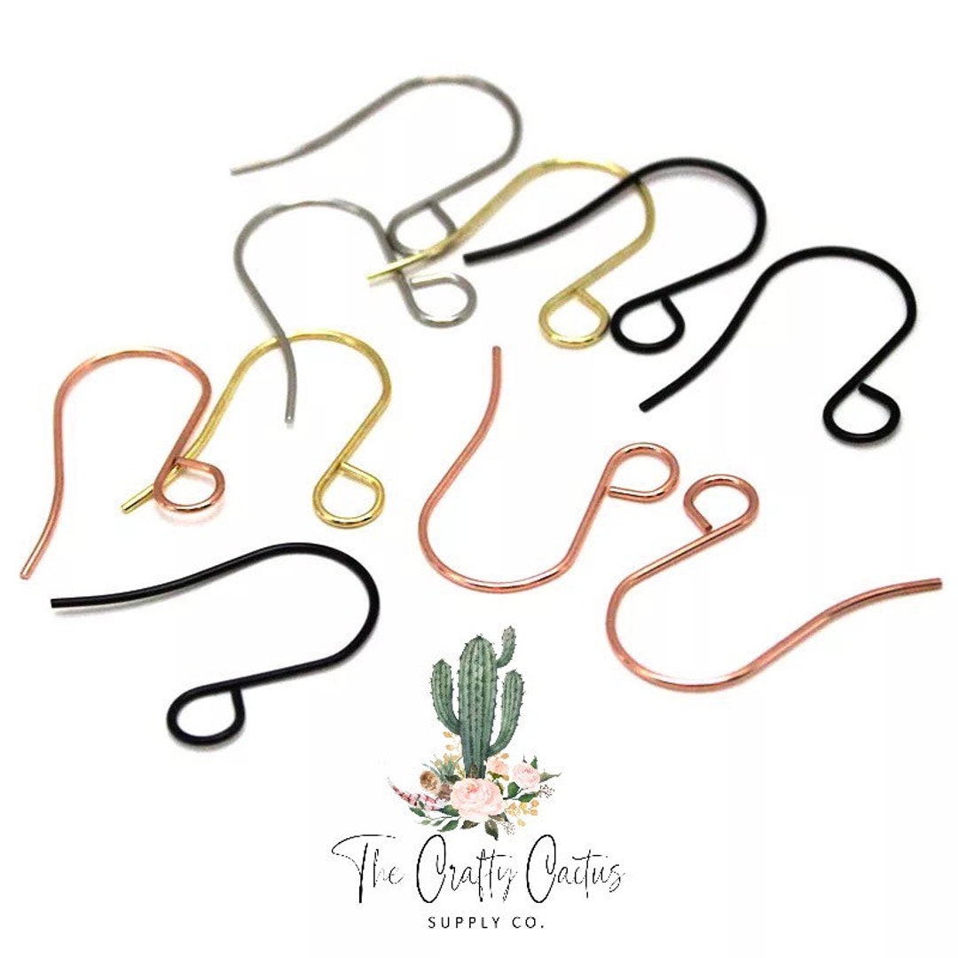 20pc 5mm Loop HIGH QUALITY Stainless Steel Hook Earring Findings, #1 ...