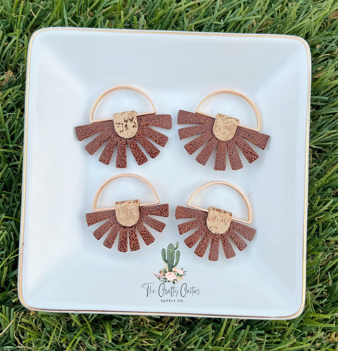 Two Sizes Sun Ray Fan Earring Die, #197 Die Cutting, Earring Cutting ...