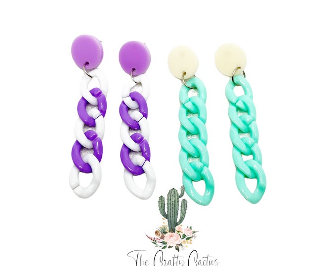 10 Pcs Mini Acrylic Links Jewelry Making, Acrylic Link Connectors ...