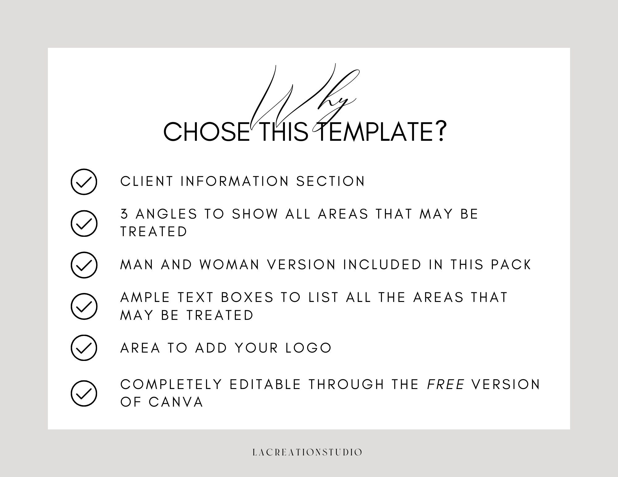 Esthetician Client Information Sheet | Canva Template | Man and Woman ...