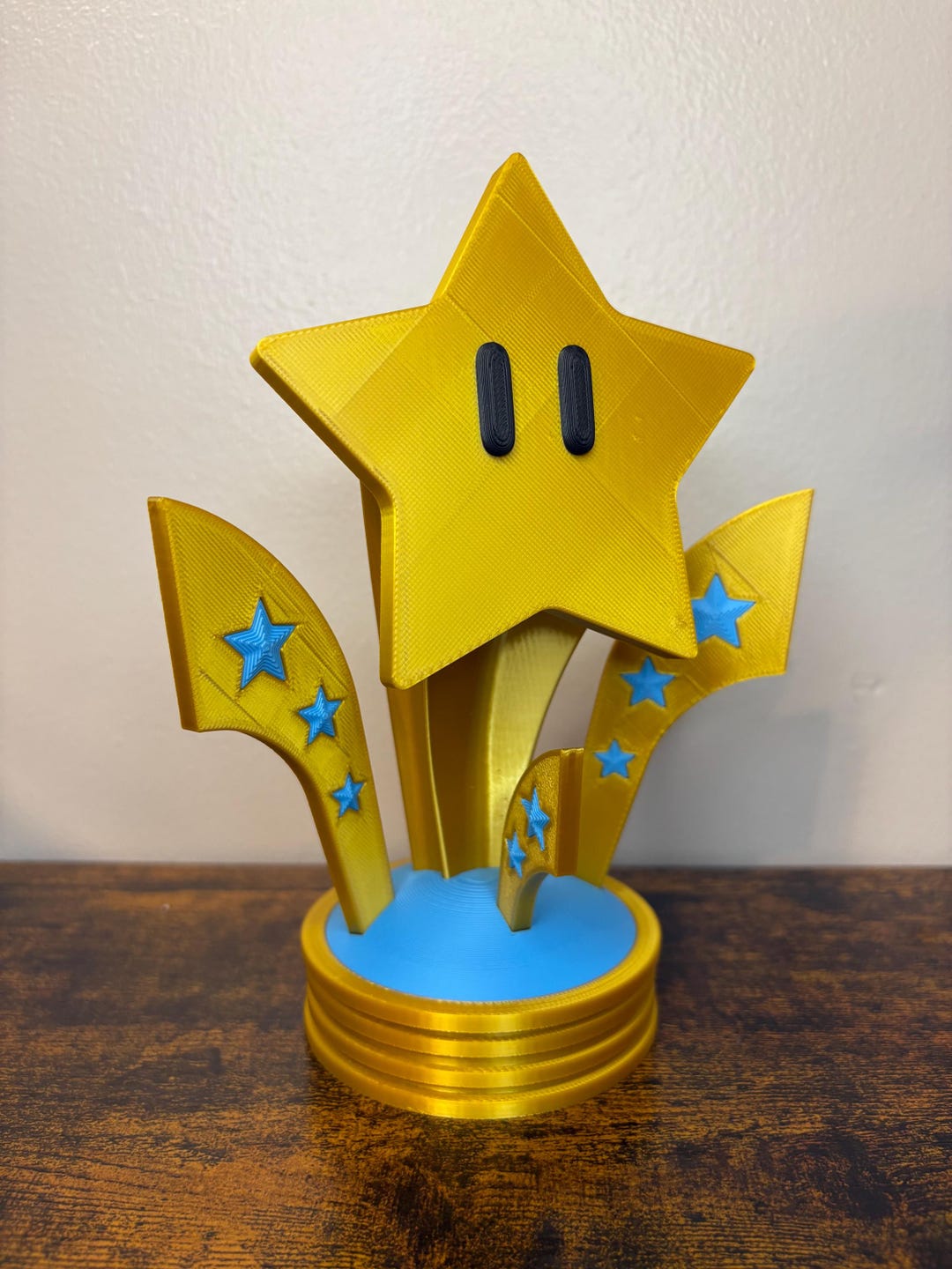 3D Printed Star Cup Trophy as Seen in Mario Kart 8 - Etsy