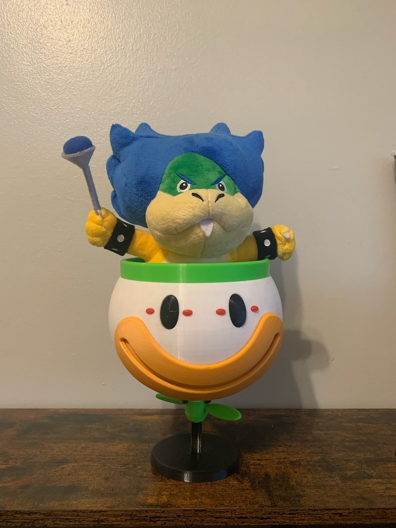 3D Printed Clown Car With Stand (from Super Mario World) - Etsy