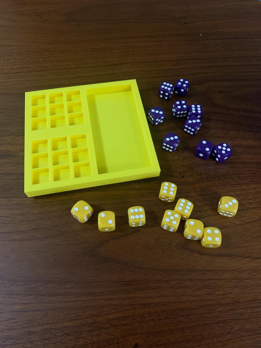 Knucklebones -- 3D Printed Dice Rolling Game (comes With Randomly ...